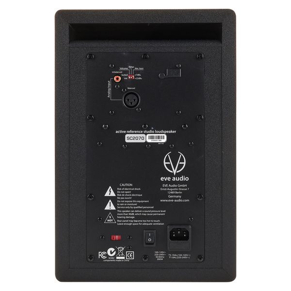 EVE Audio SC2070 - Monitor activo de 2 vías de 7"
