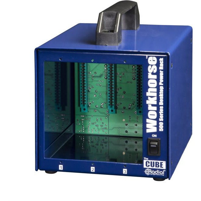 Radial Cube - Rack para 3 módulos serie 500