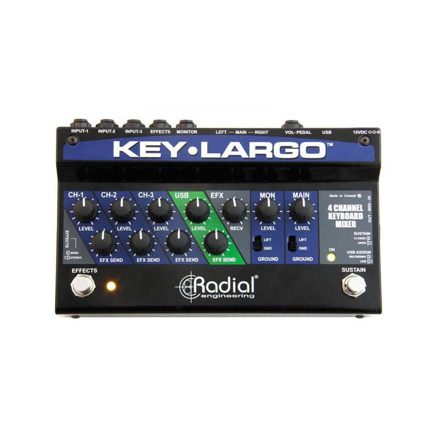 Inicio Todos los productos Radial Key Largo - Mezclador de tecla...